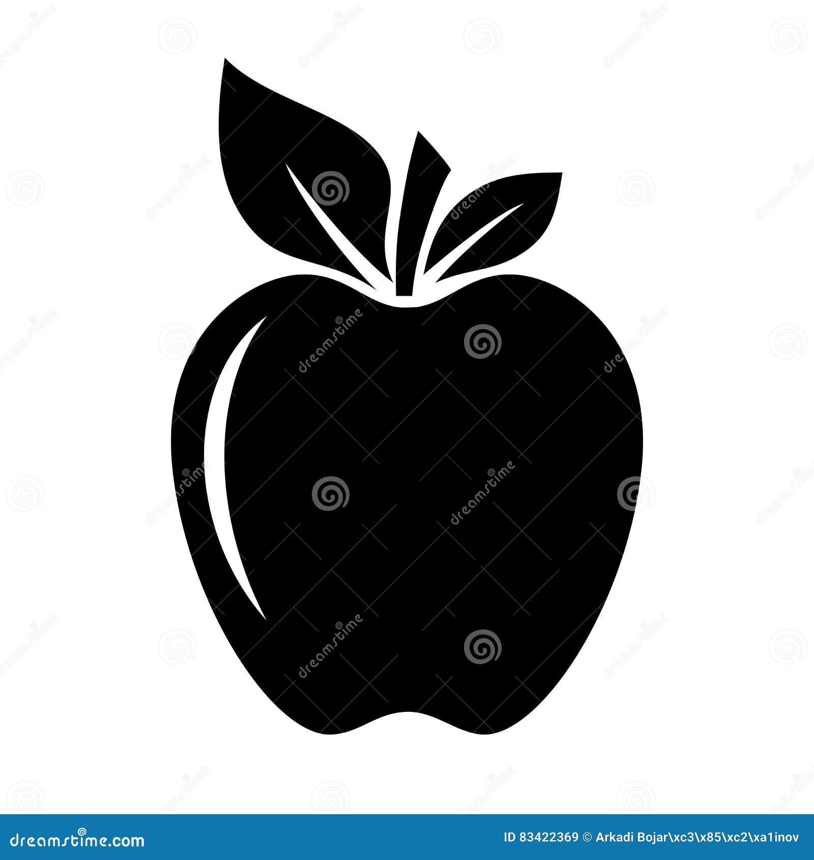 Apple Vector Black