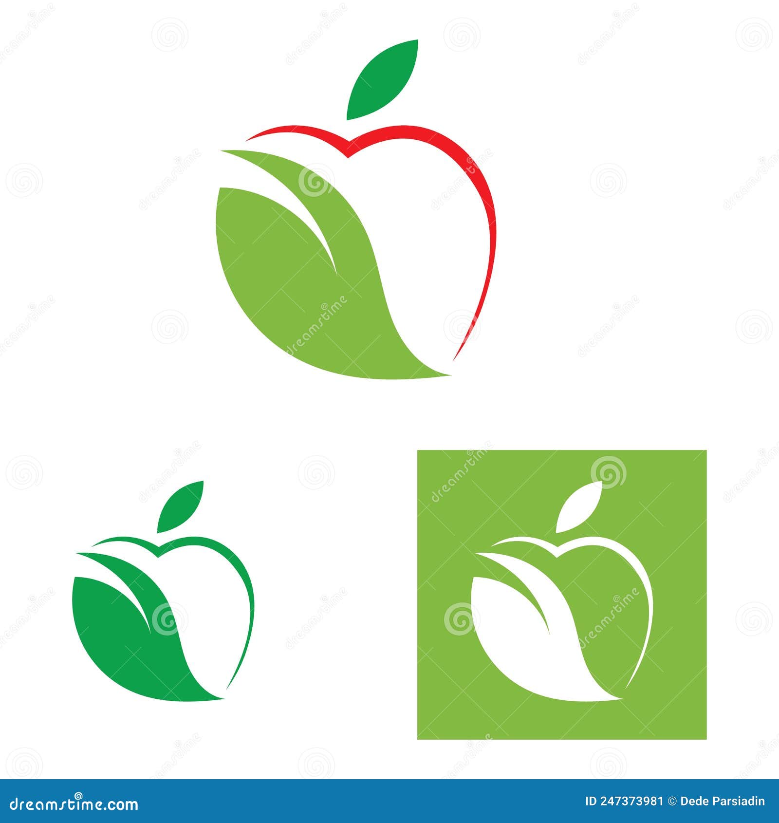 Apple2 stock vector. Illustration of logo, delicious - 247373981