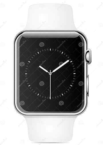 Apple watch editorial stock image. Illustration of contour - 44496389