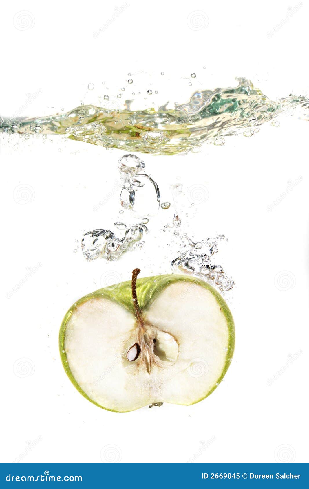 Apple in water stock image. Image of drink, macro, nature - 2669045