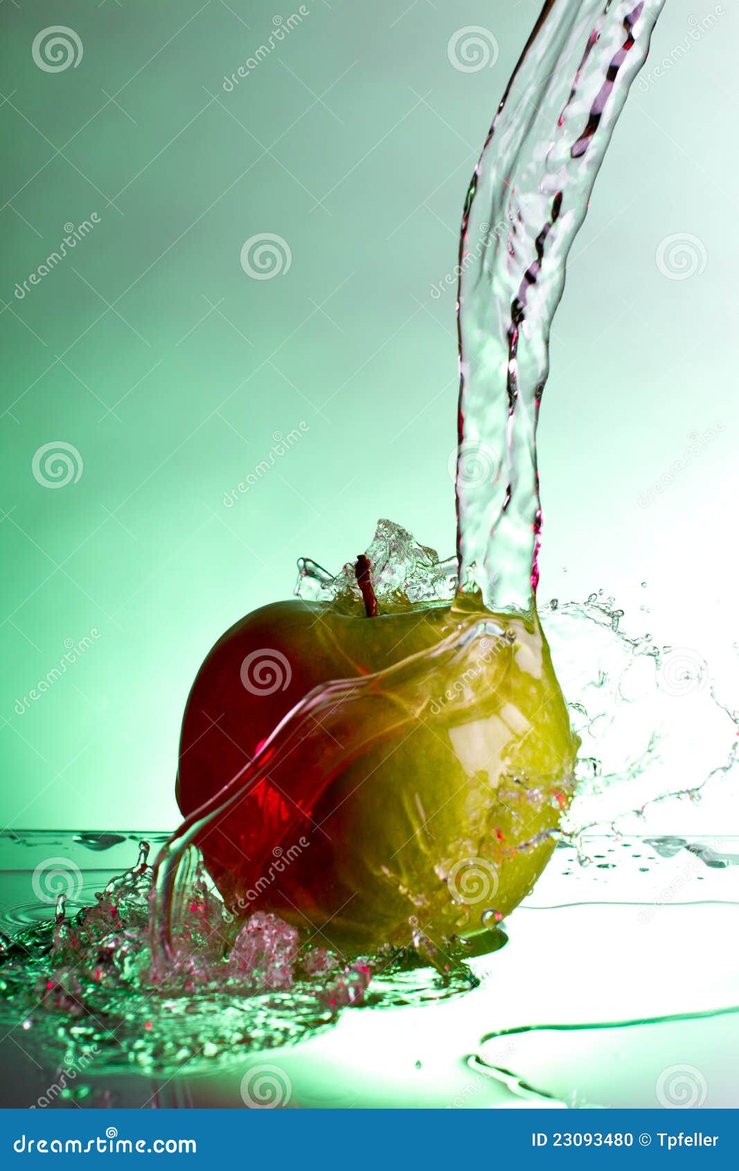 Apple water splash stock photo. Image of juice, movement - 23093480