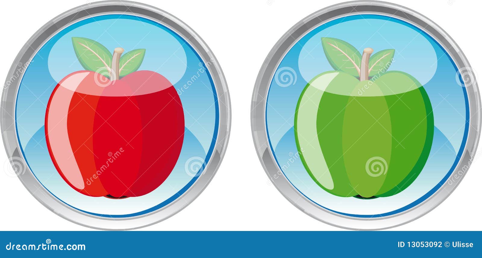 Apple web button stock vector. Illustration of disk, folder - 13053092