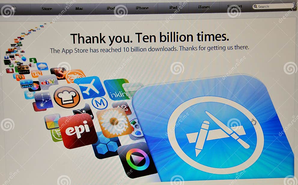 Apple website editorial image. Image of entrance, connect - 18008940