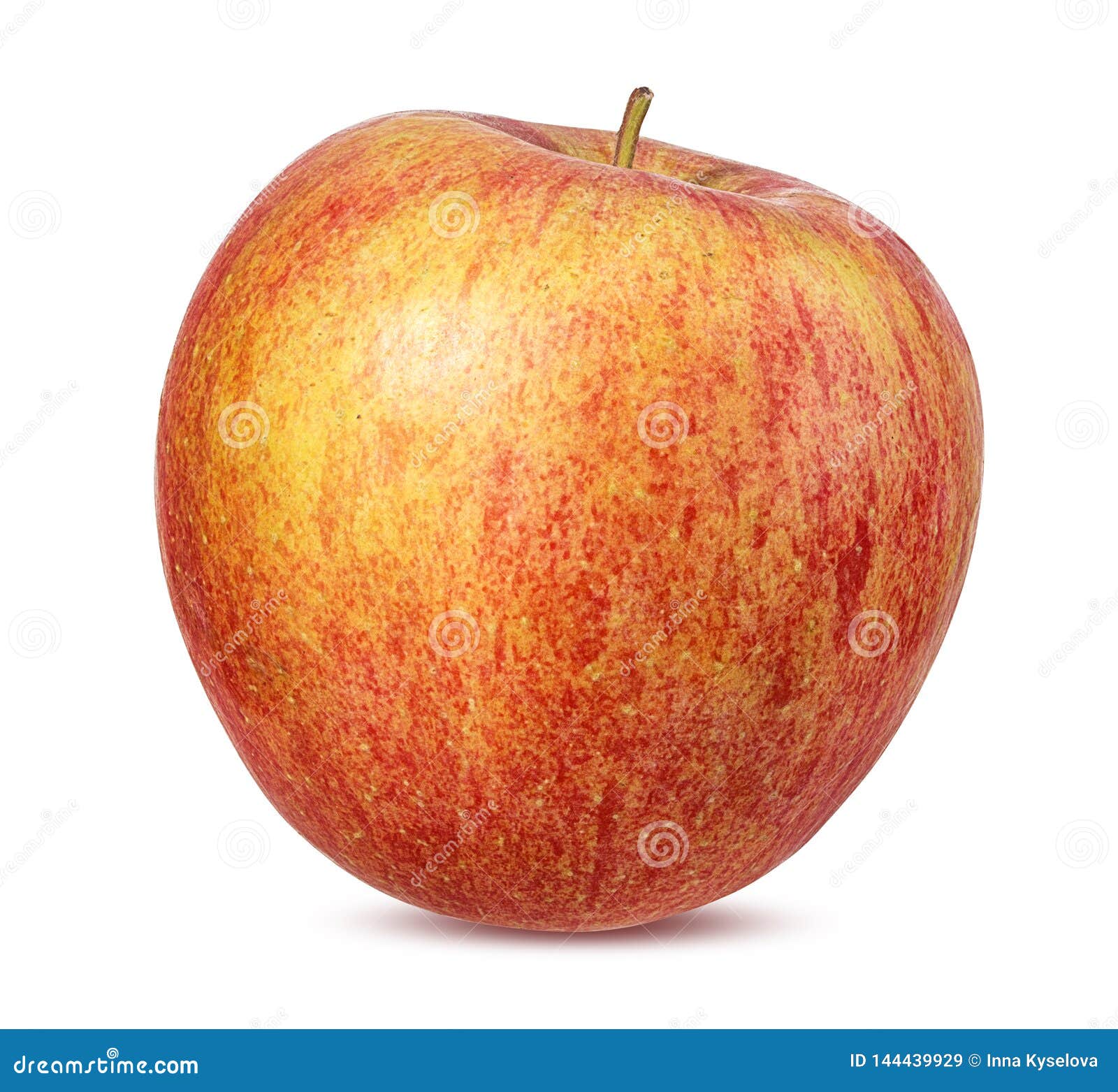 Apple on a white stock image. Image of healthy, nutrition - 144439929