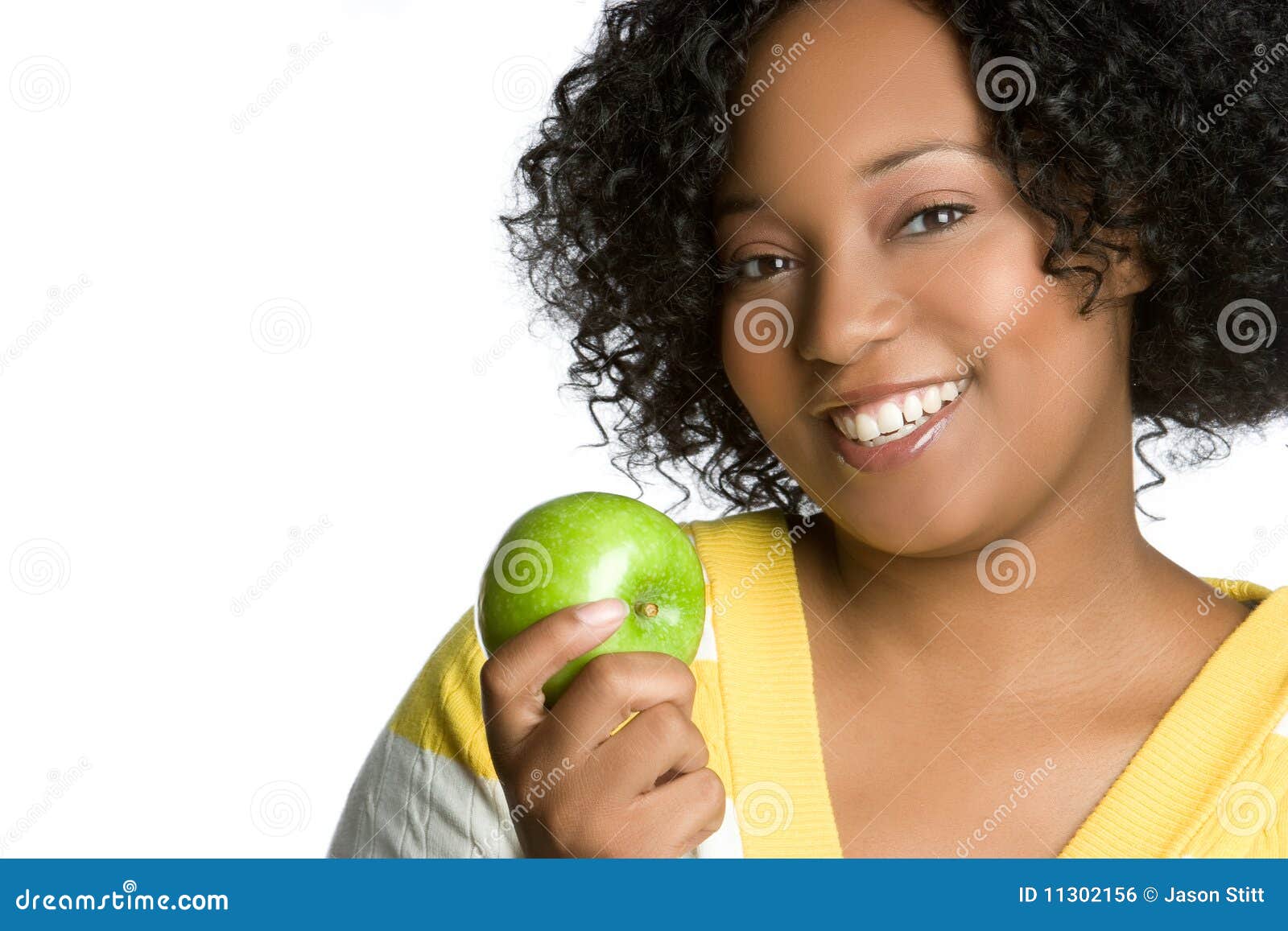 Apple Woman stock photo. Image of american, female, green - 11302156