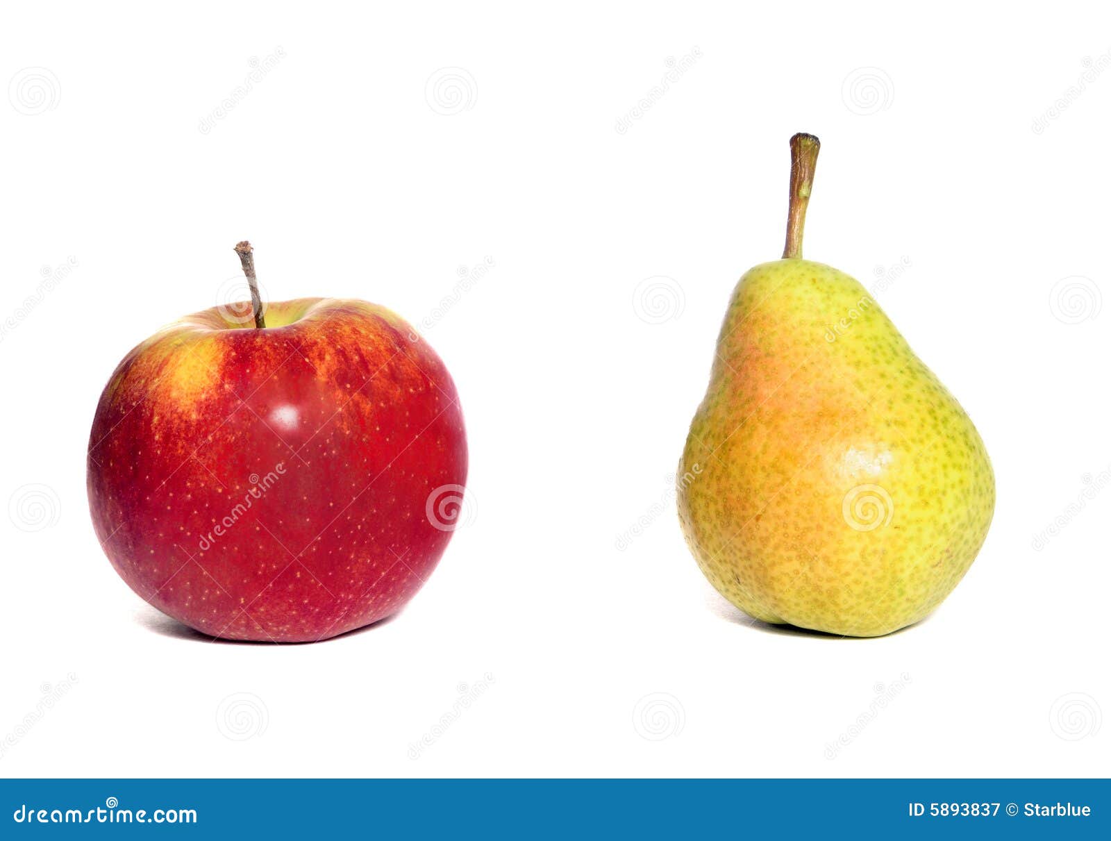 Apple y pera imagen de archivo. Imagen de corte, salud - 5893837