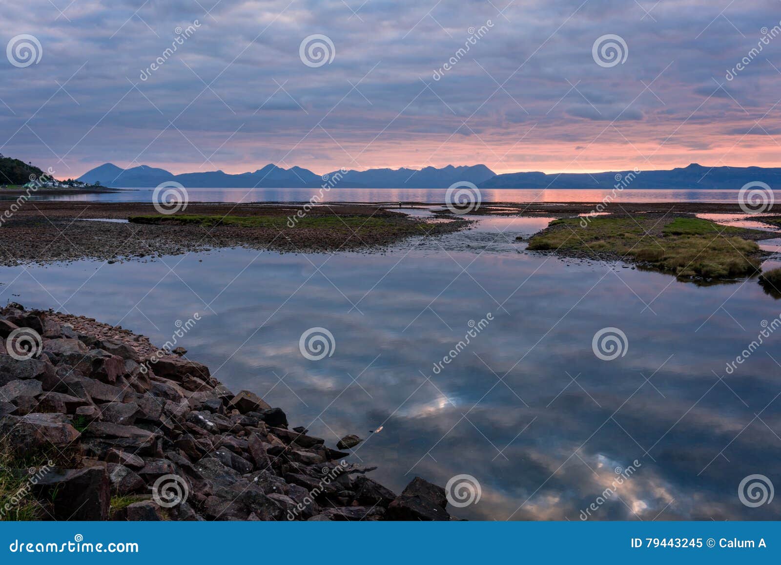 Applecross Sunset stock image. Image of skye, sunset - 79443245