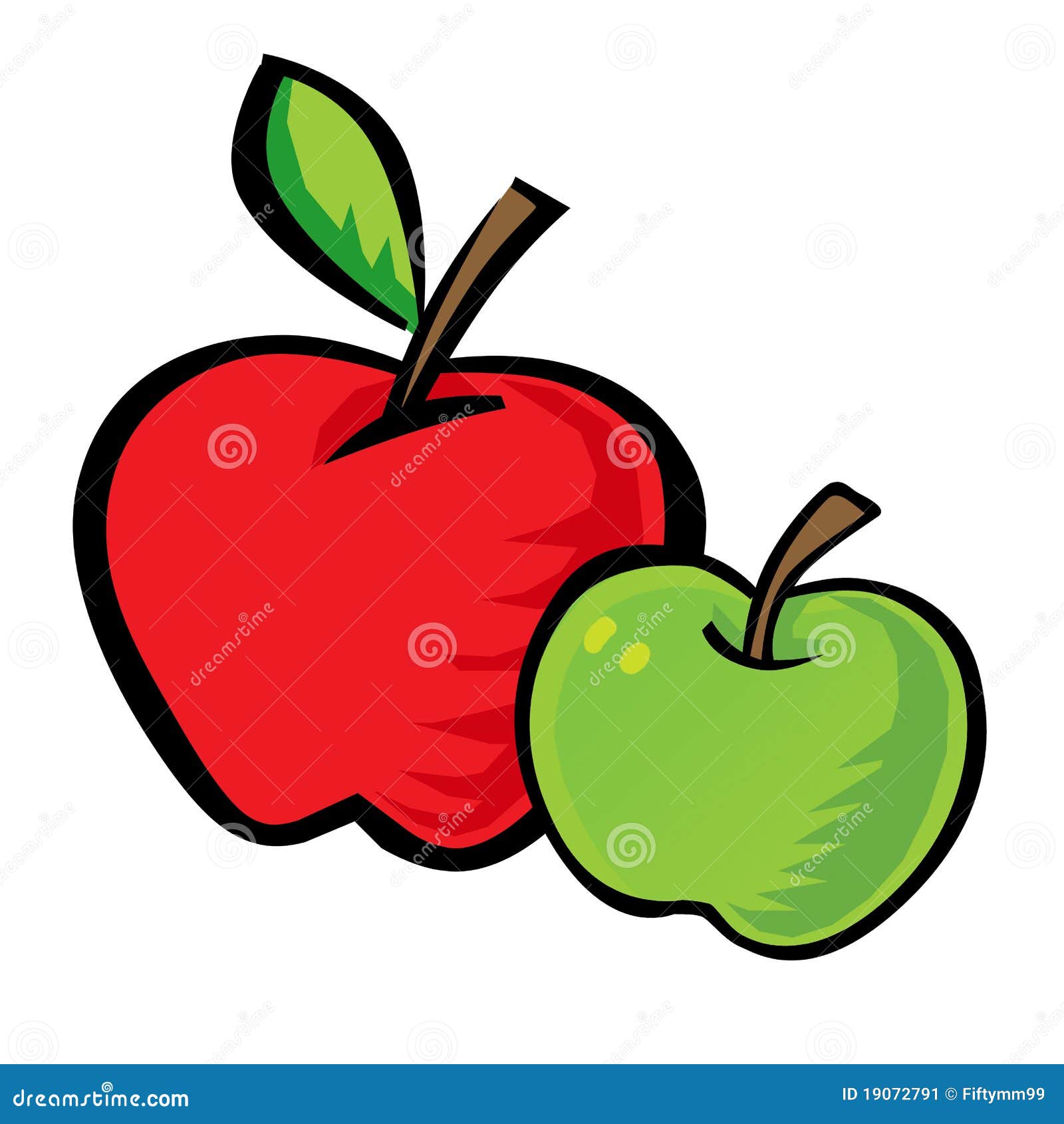 Apple crisp clipart