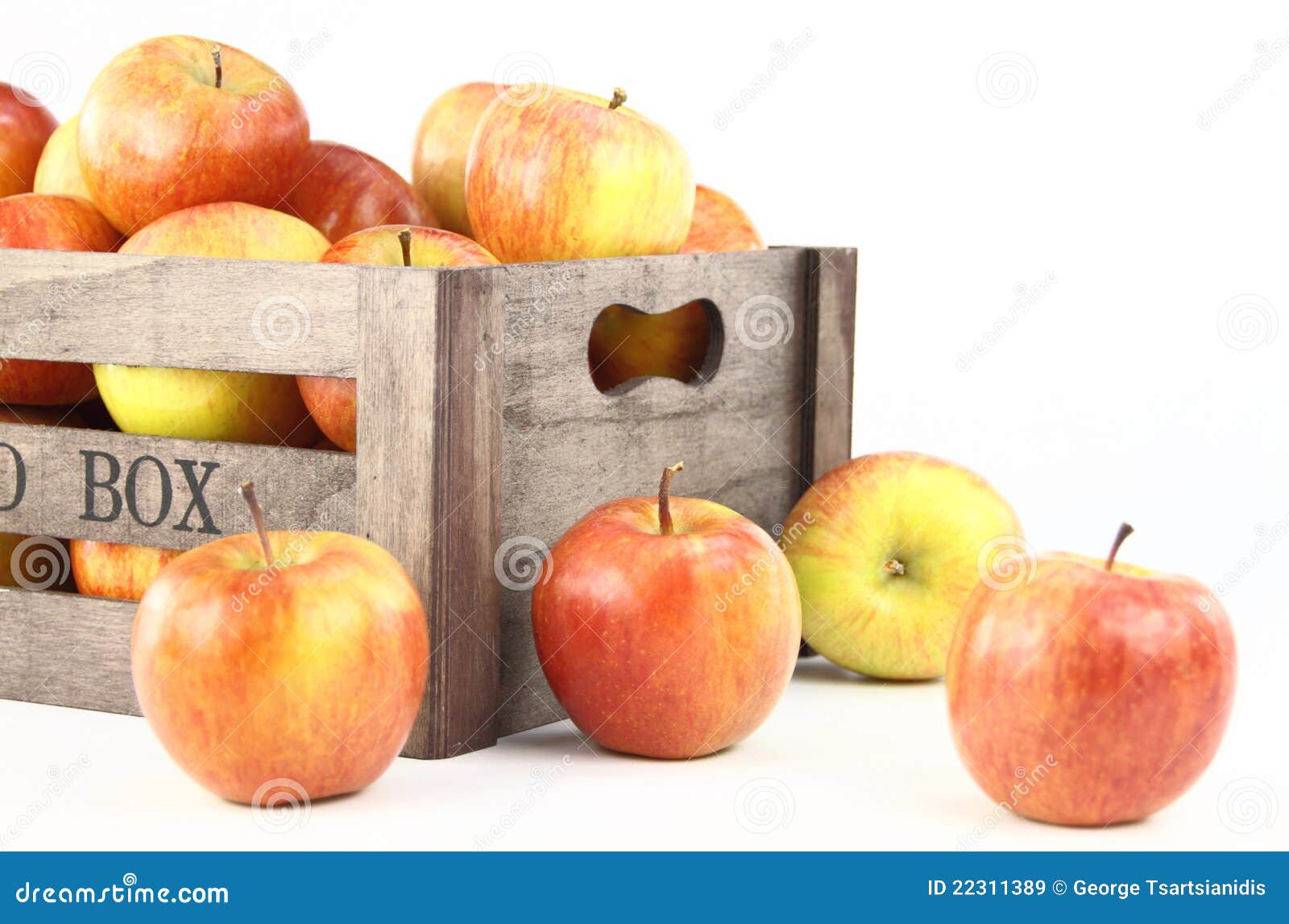 Apples stock image. Image of fresh, fruit, case, nature - 22311389