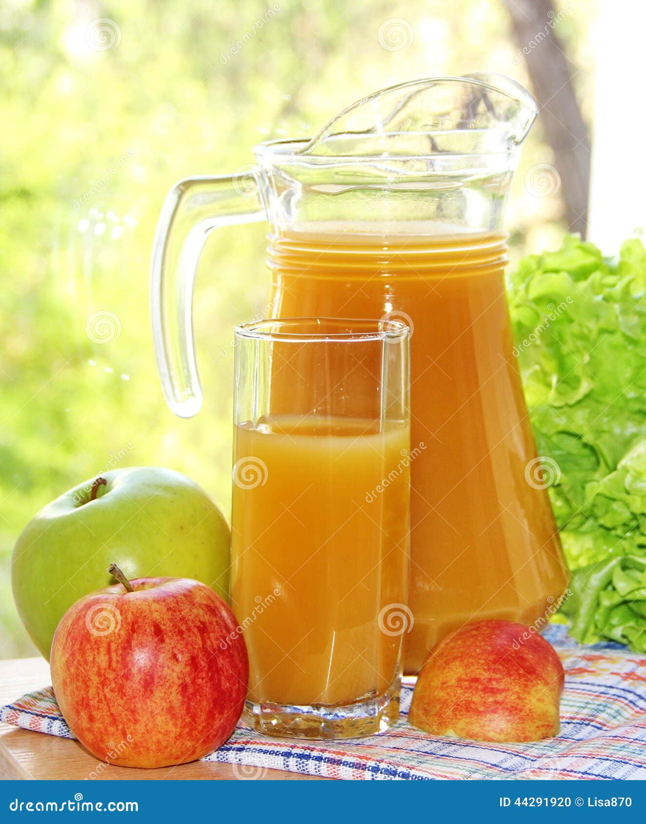 Apples and apple juice stock photo. Image of apples, fresh - 44291920
