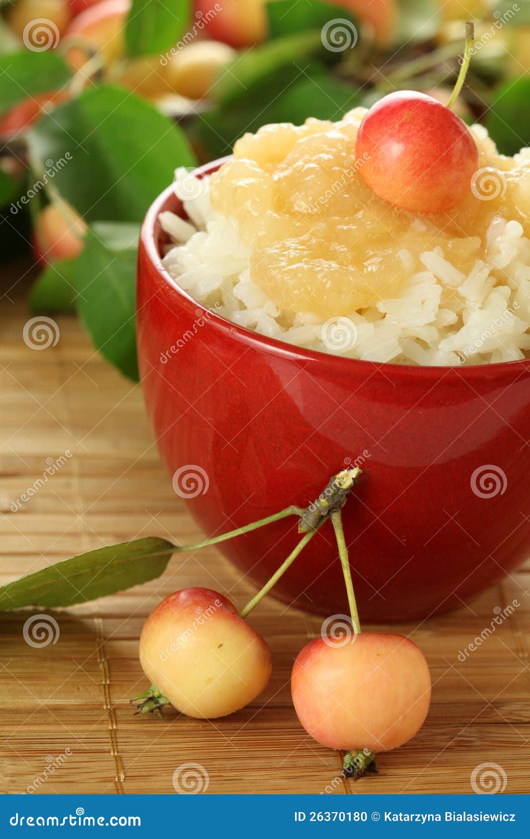 Apples and rice stock photo. Image of delicious, heap - 26370180