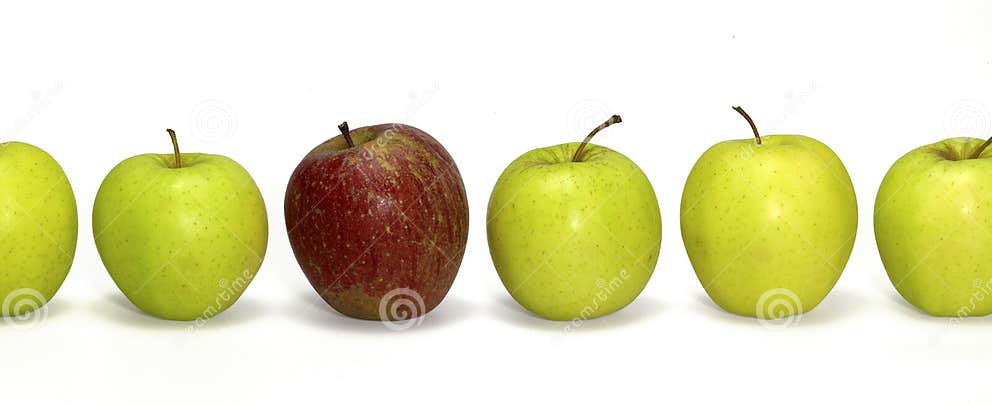 Apples in a row stock photo. Image of freshness, healthy - 38472268
