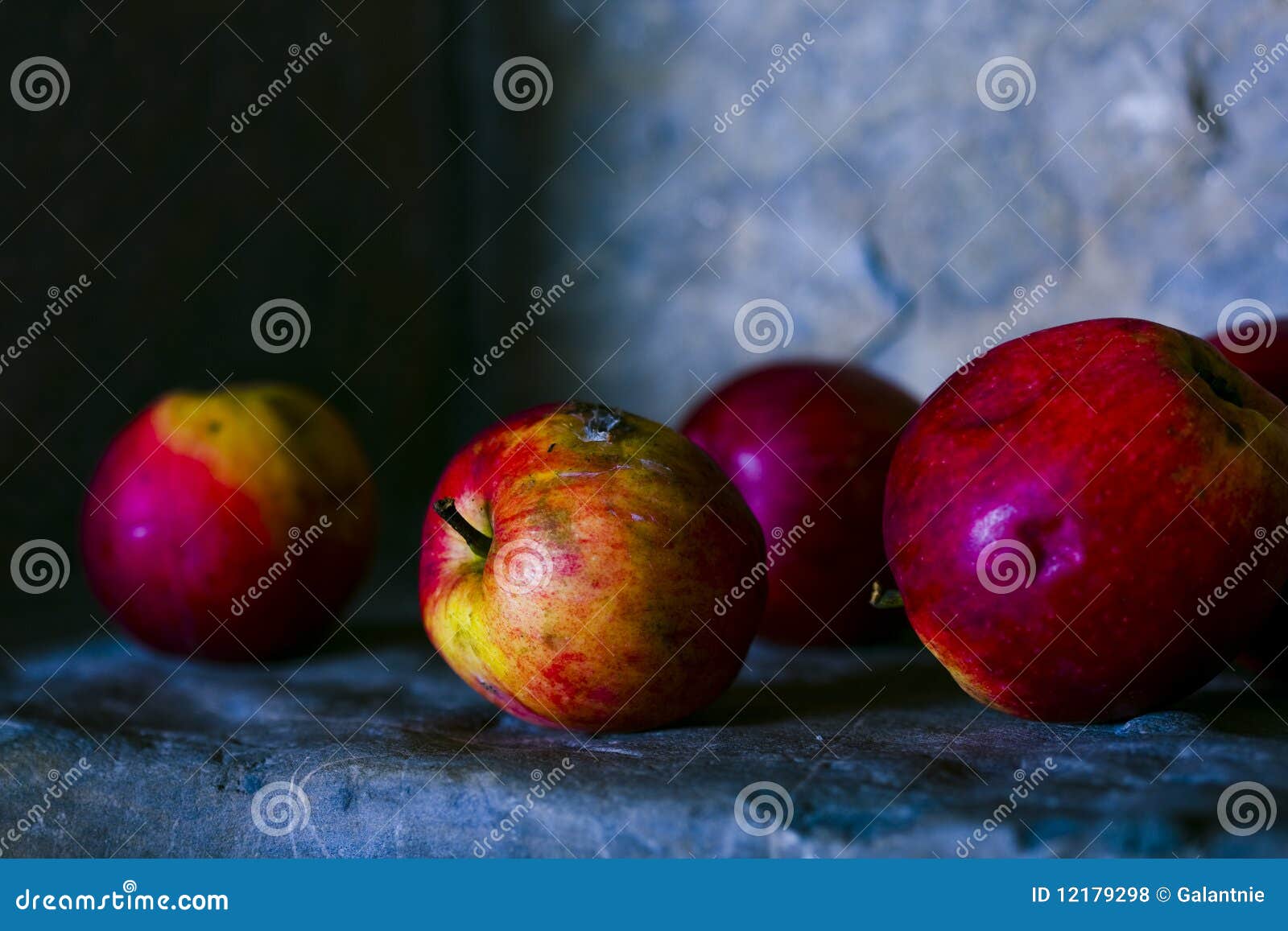 Apples still life stock photo. Image of snack, traditional - 12179298