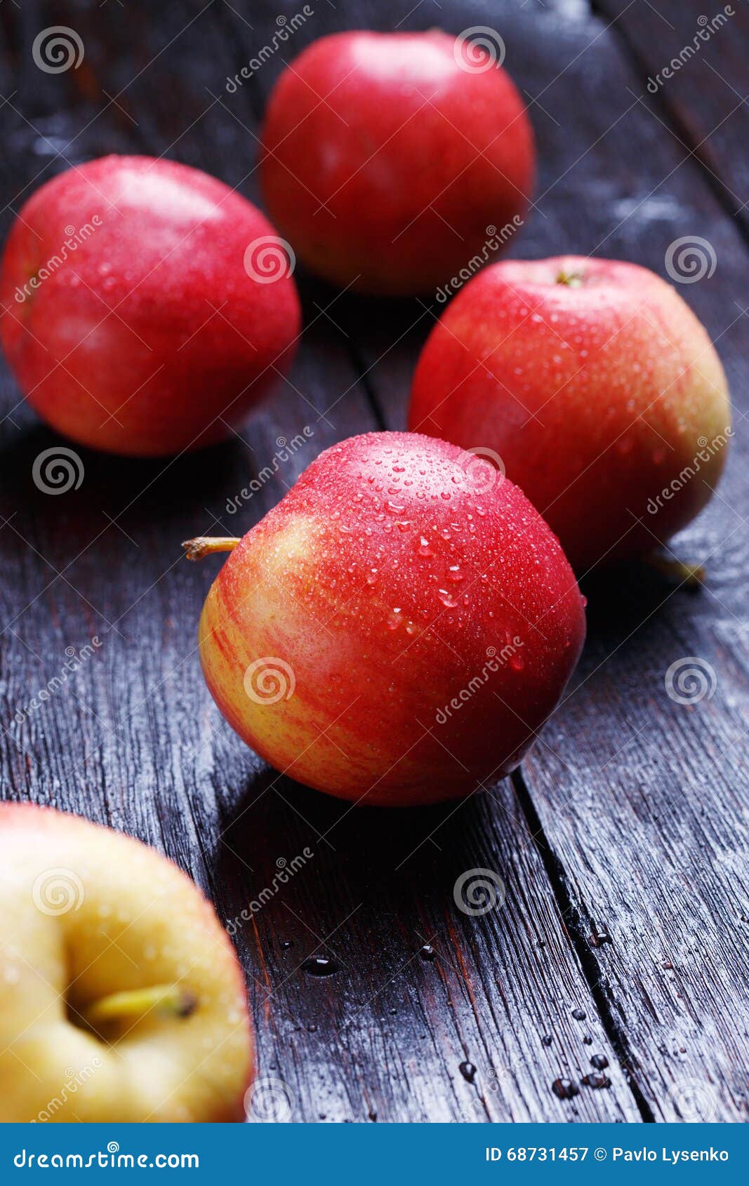 Apples on table. stock image. Image of lifestyles, ingredient - 68731457