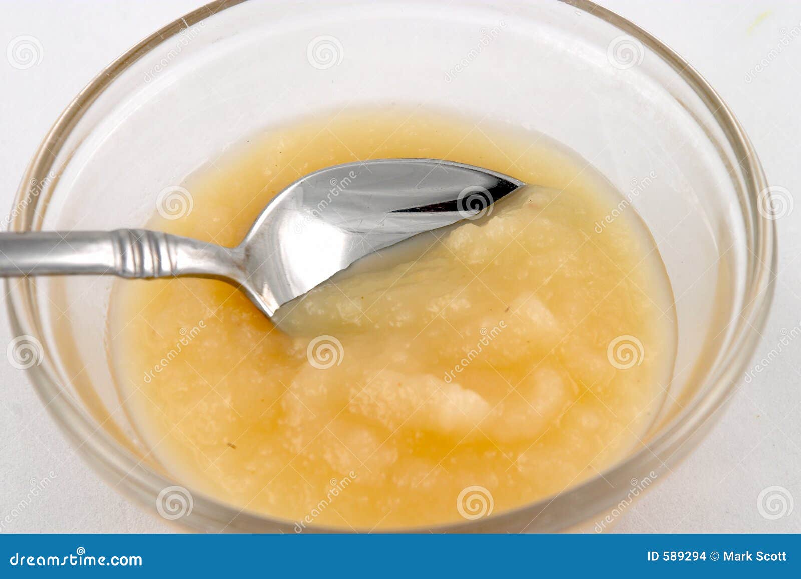 Applesauce stock photo. Image of white, healthy, balanced - 589294
