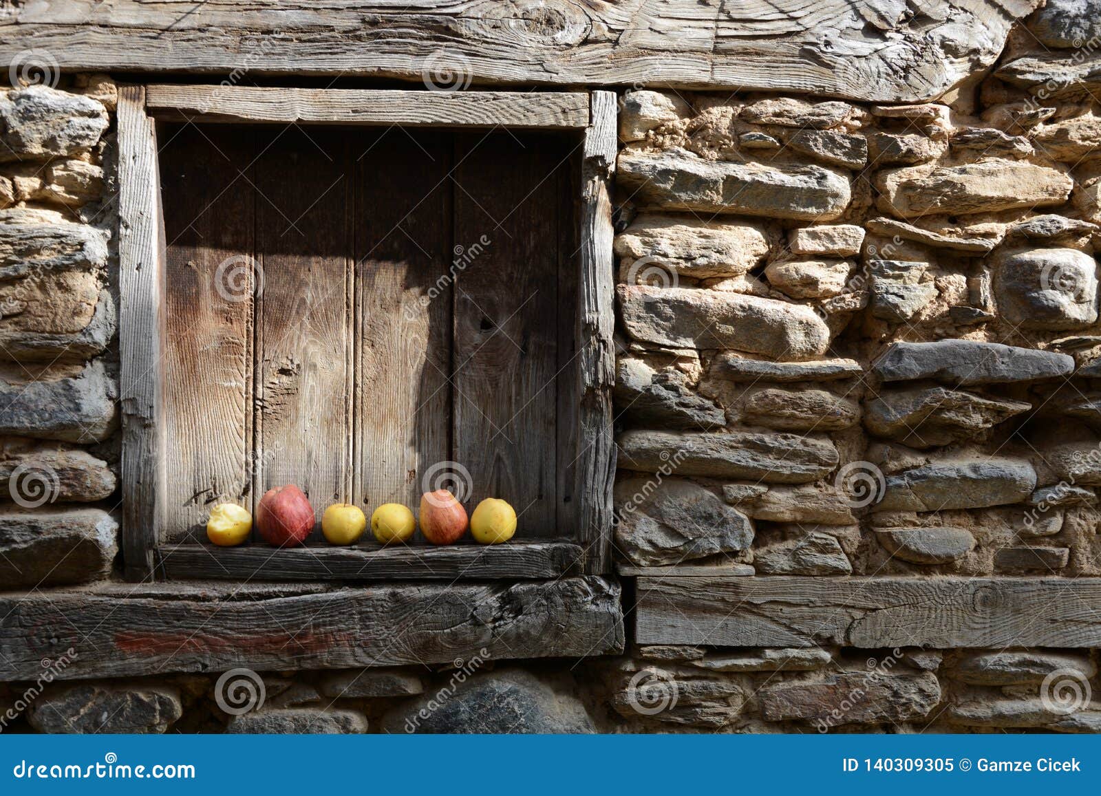 Apples stock image. Image of door, apple, architectur - 140309305