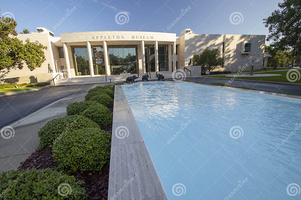 Appleton Museum of Art in the Ocala, Florida Editorial Stock Image ...