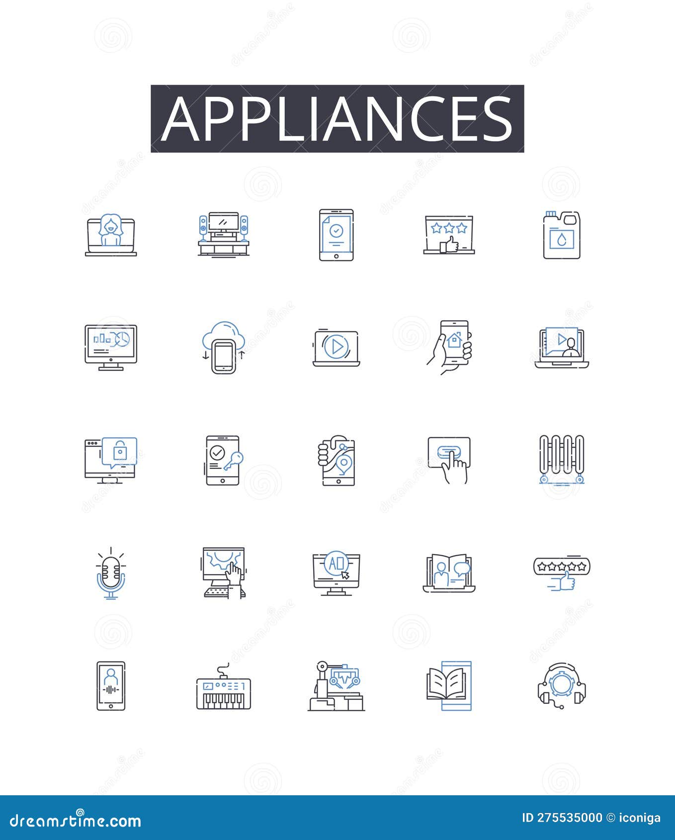 Contrivances Line Icons Collection. Gadgetry, Inventions, Innovations ... Contrivances Line Icons Collection. Gadgetry, Inventions, Innovations ...