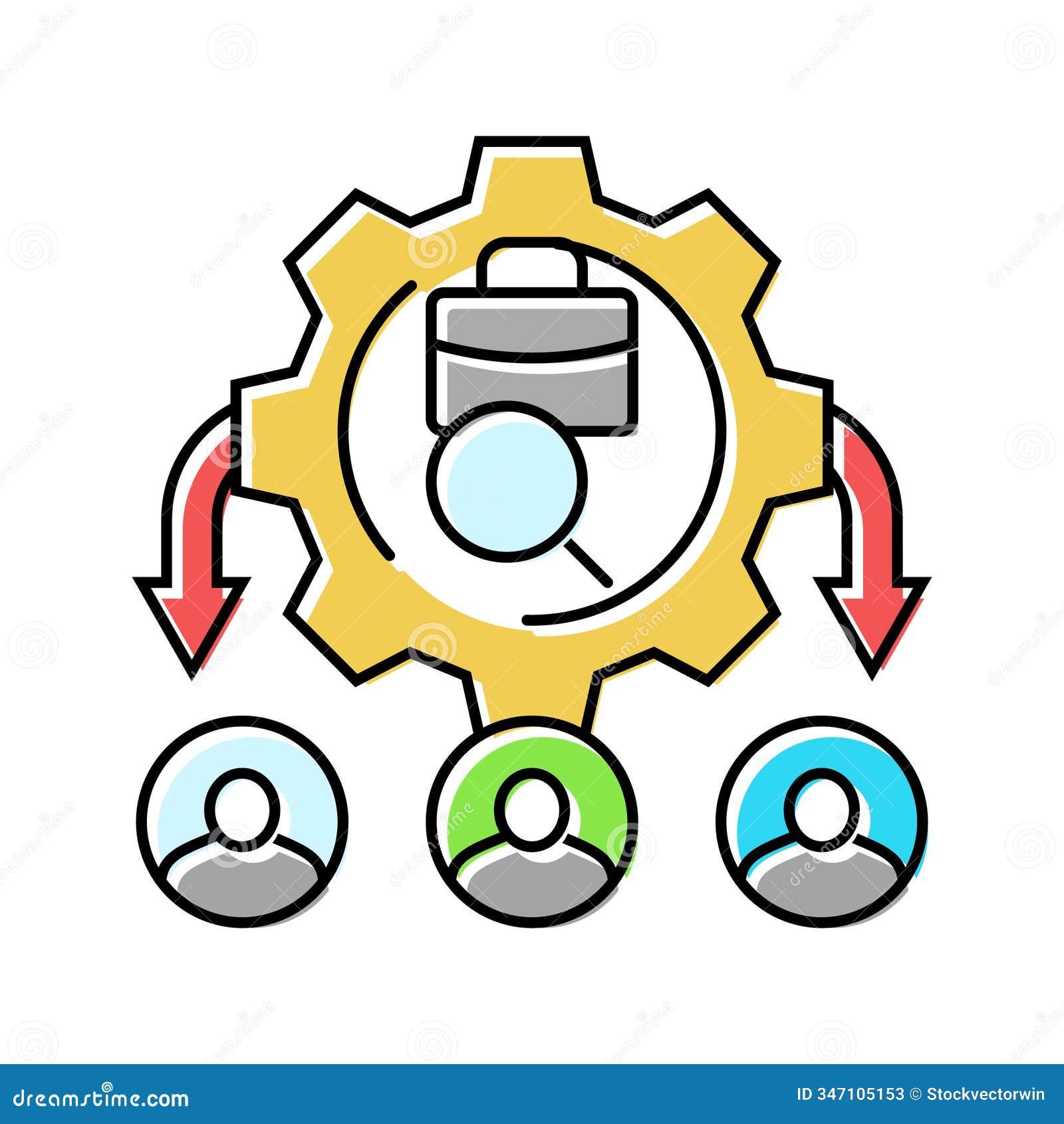 ATS Applicant Tracking System For Transform Resumes Vector ... ATS Applicant Tracking System For Transform Resumes Vector ...
