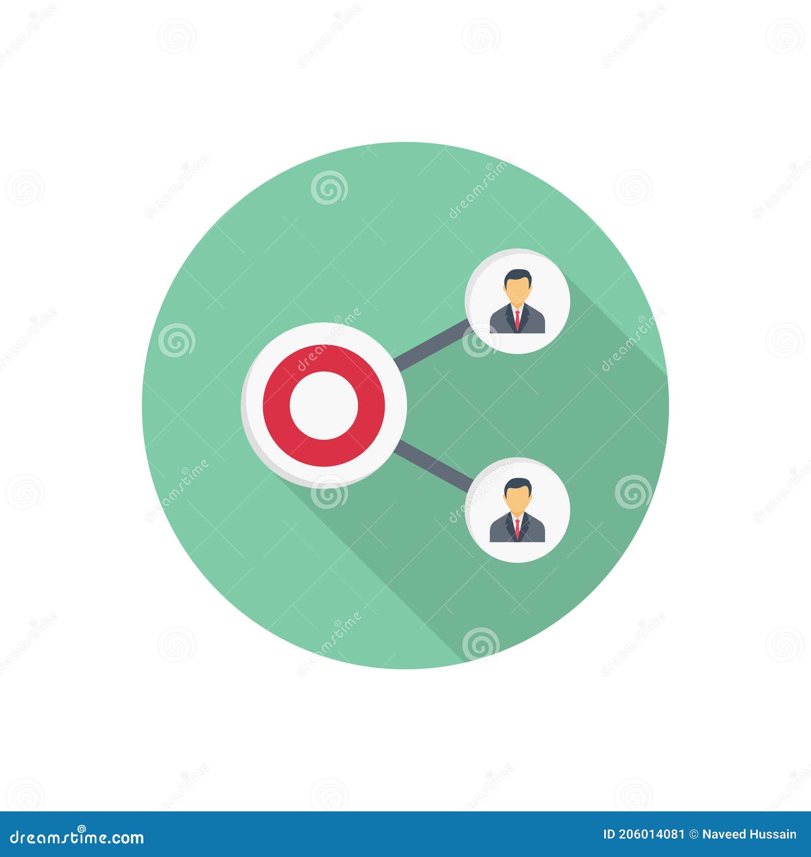 Applicant Vector Flat Colour Icon Stock Vector - Illustration of hiring ...