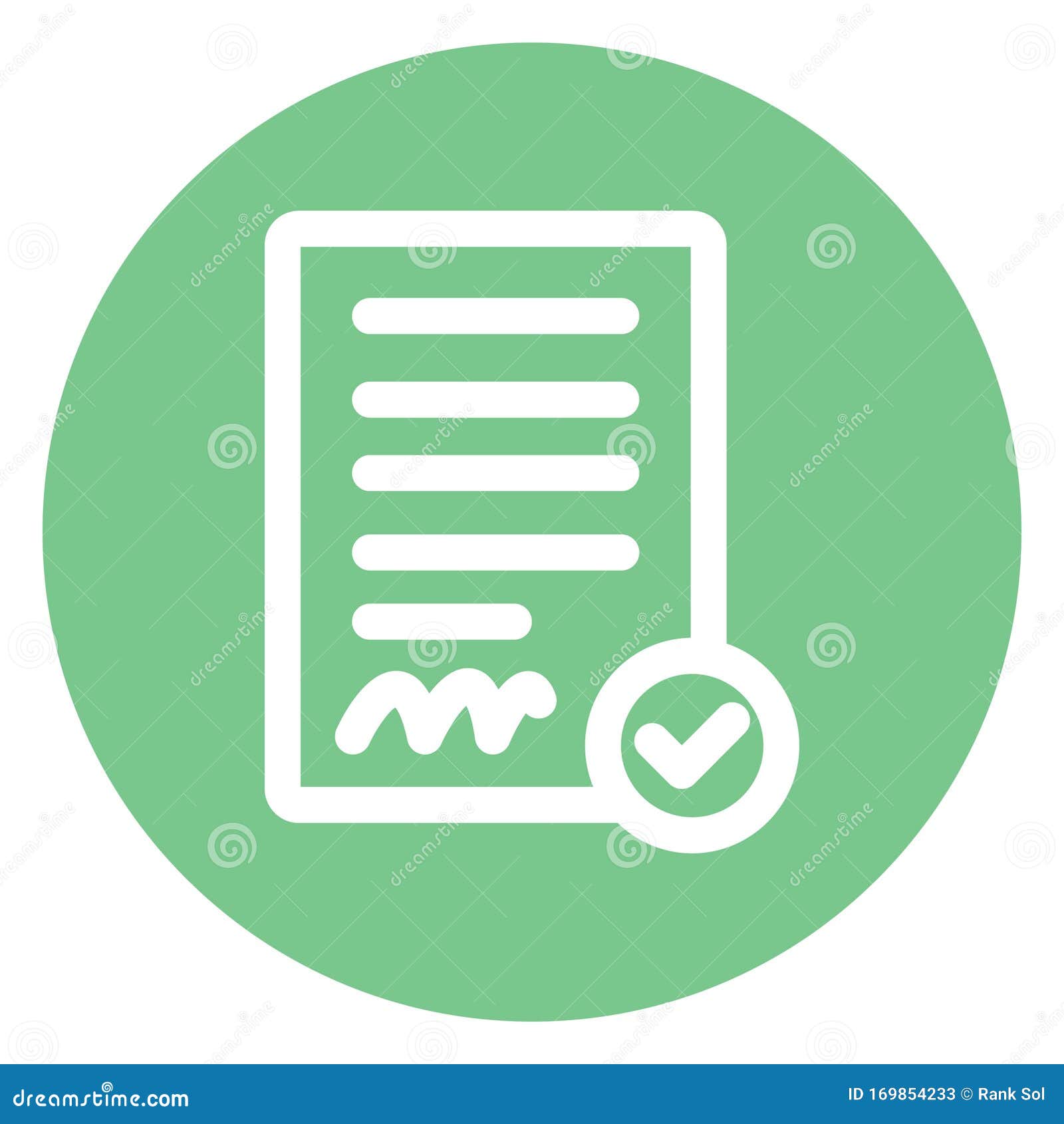 Application, Approved Bold Vector Icon Which Can Easily Edit Stock ...