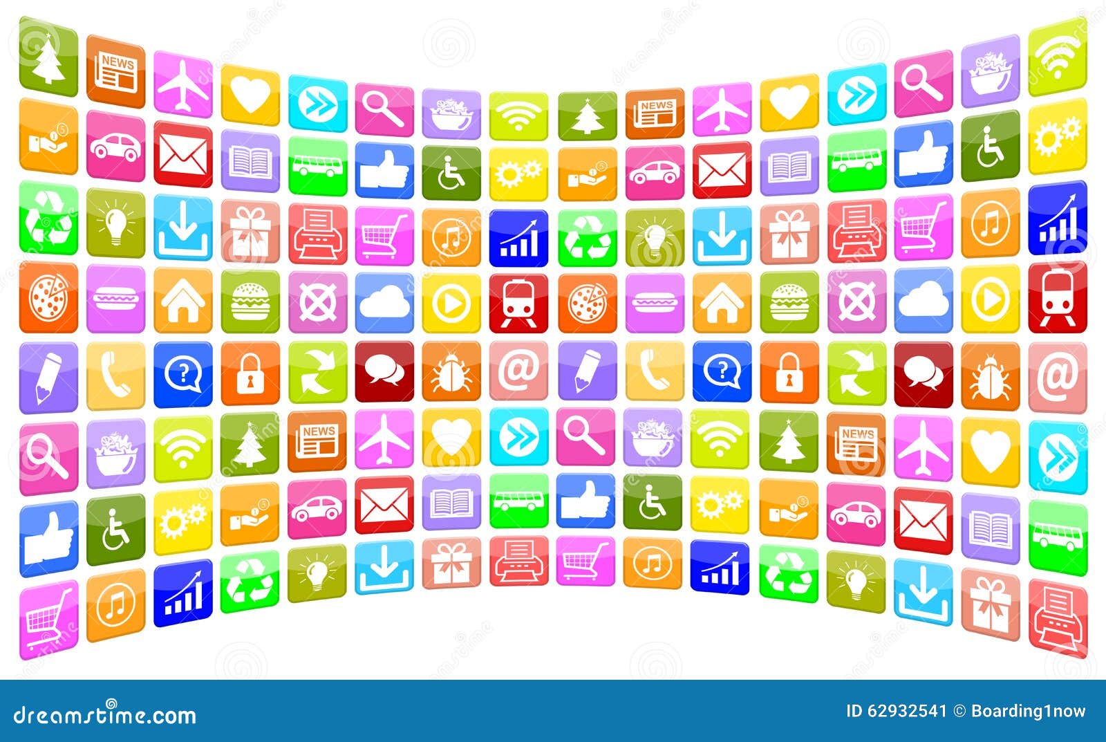 Application Apps App Icon Icons Collection for Mobile or Smart P Stock ...