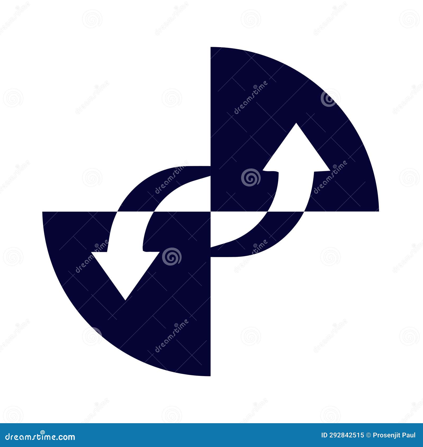 Application, Arrow, Down Icon Stock Vector - Illustration of circle ...