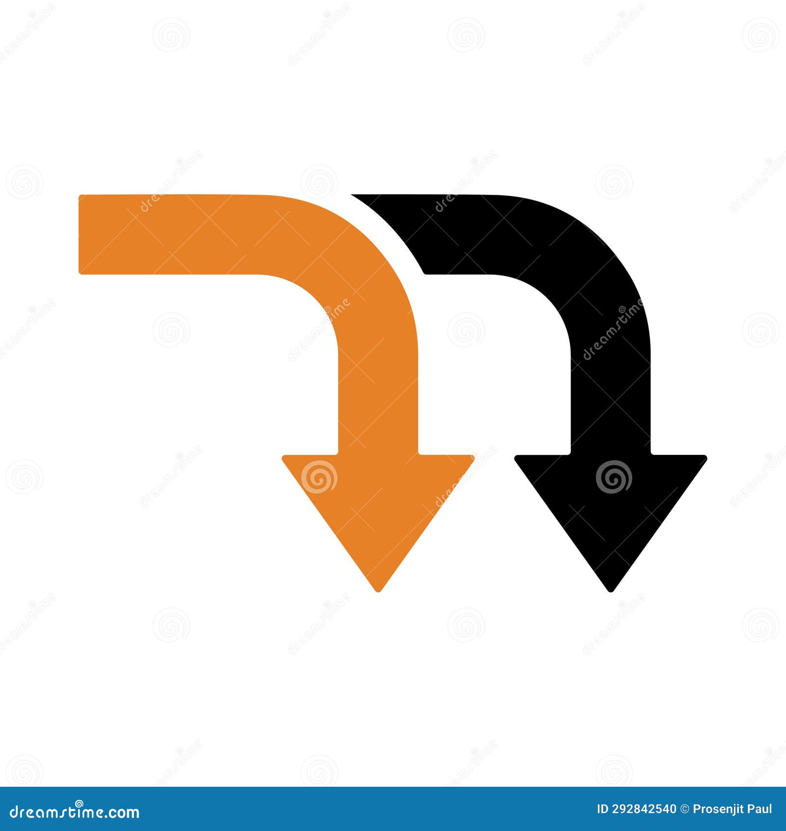 Application, Arrow, Down Icon Stock Vector - Illustration of right ...