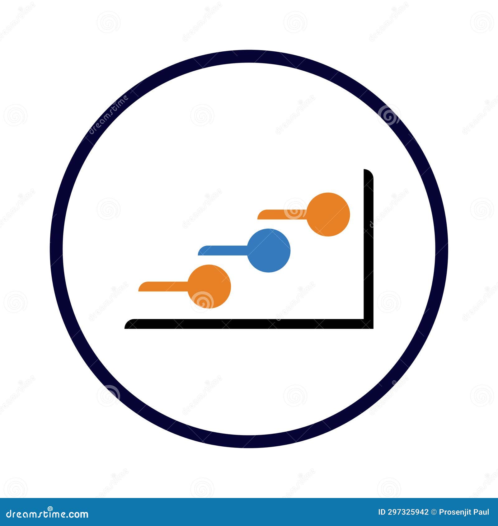 Application, Chart, Graph, Infographic Icon Stock Vector - Illustration ...