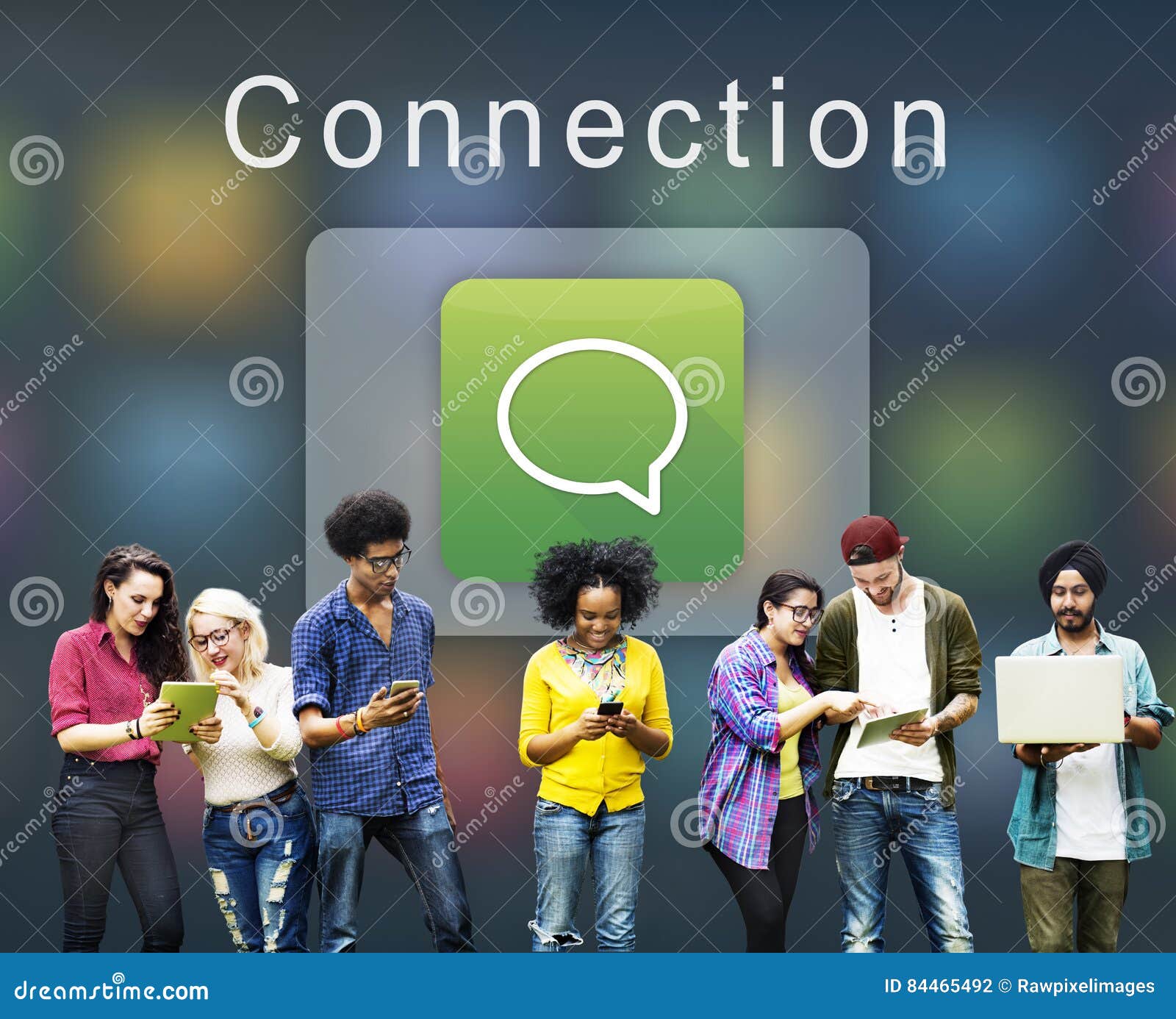 Application Connection Digital Internet Graphic Concept Stock Photo ...