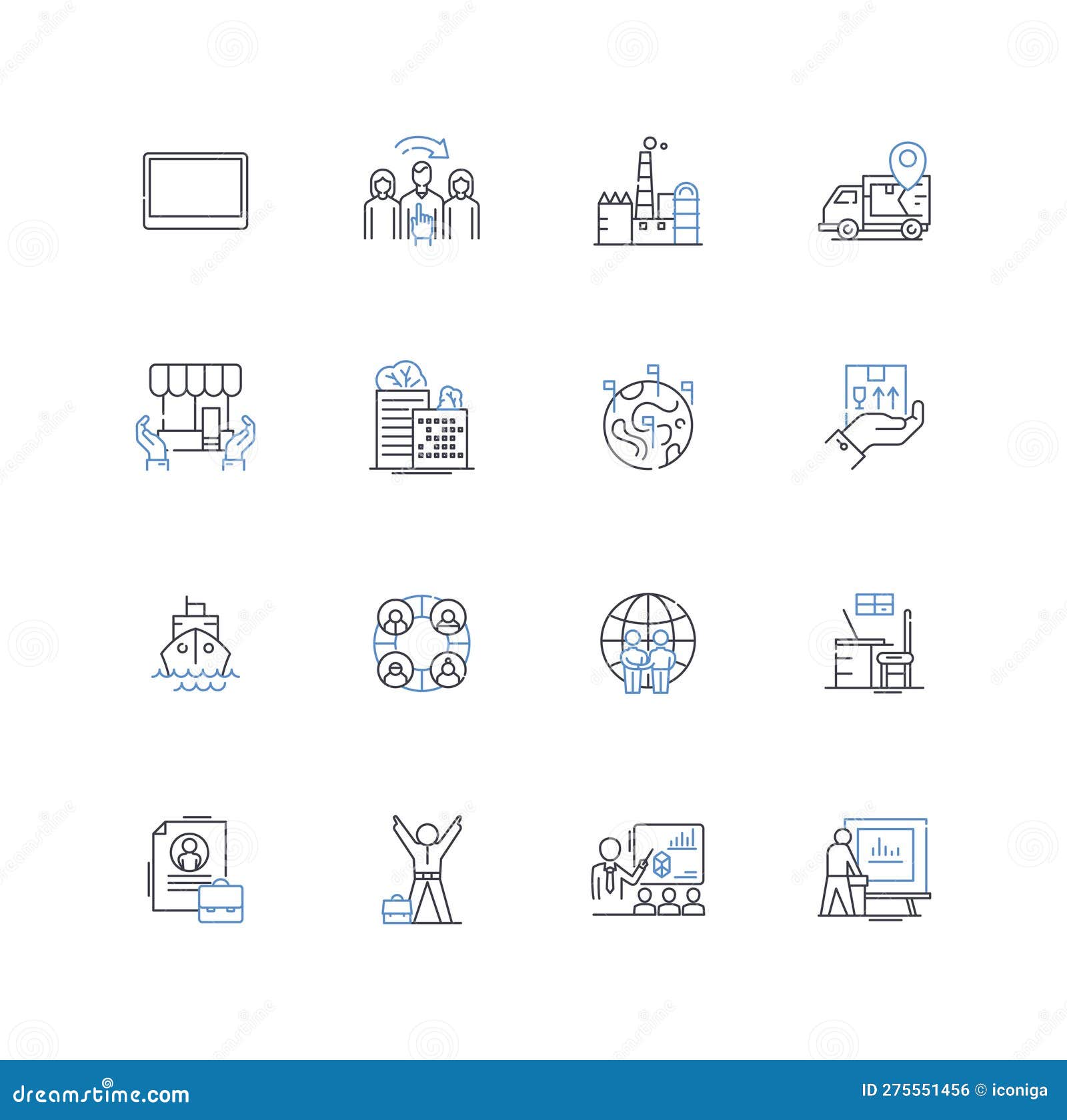 Infrastructure Modularity Blue Gradient Concept Icon Cartoon Vector ... Infrastructure Modularity Blue Gradient Concept Icon Cartoon Vector ...