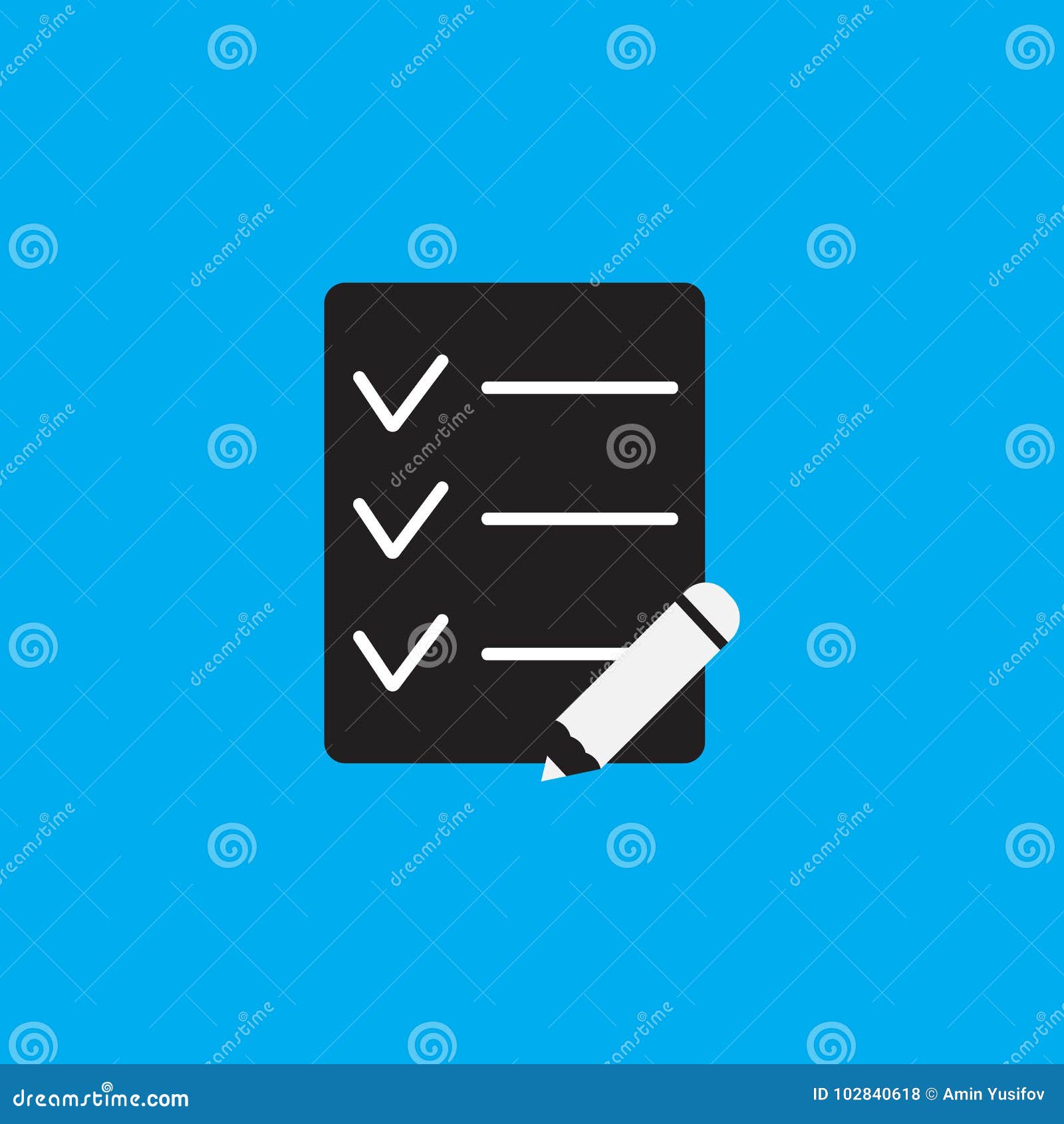 Application Form Line Icon, Edit Outline Vector Logo Illustratio Stock ...