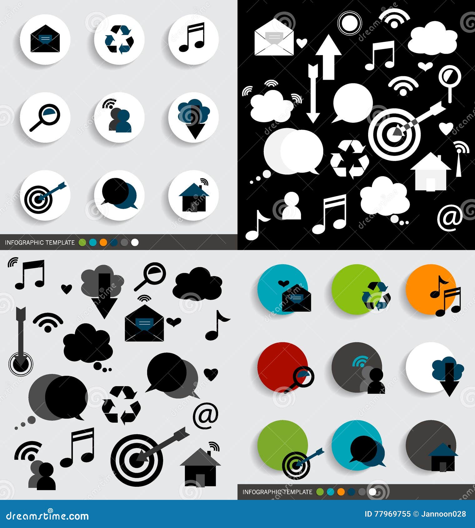 Application Icons Design. Vector Illustration. Stock Vector ...