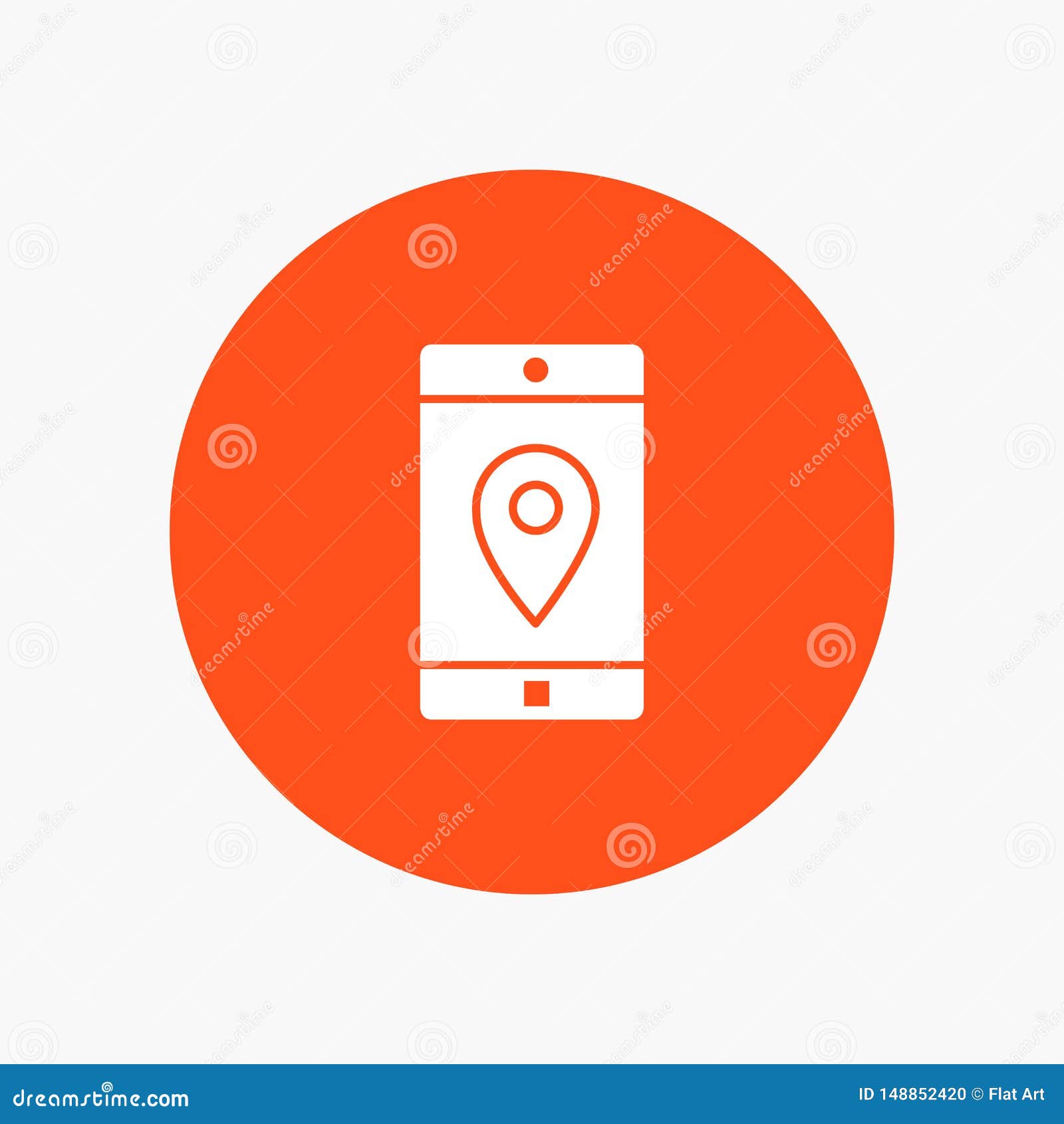 Application, Mobile, Mobile Application, Location, Map Stock Vector ...