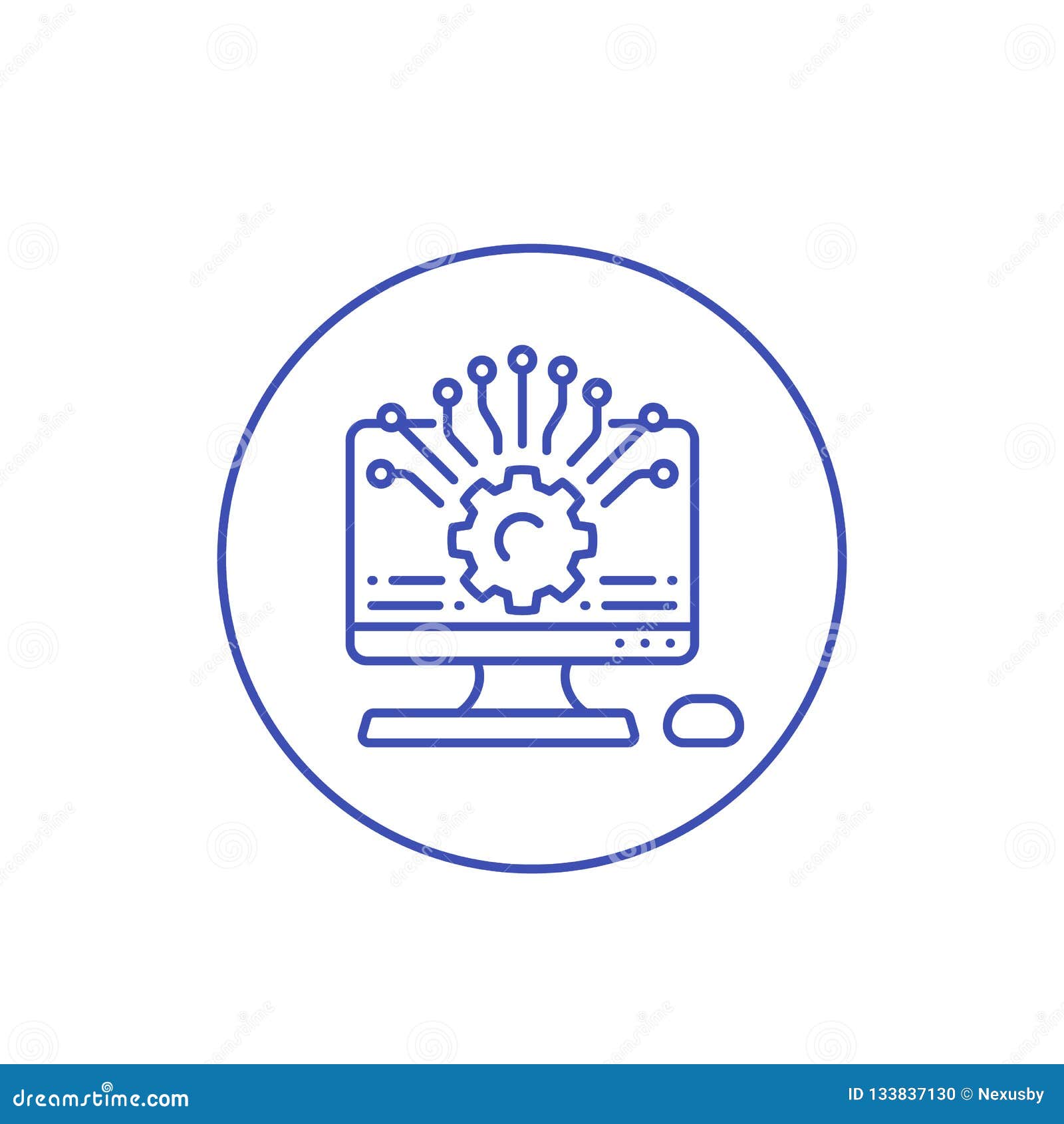 Application Programming Api, App Development Icon Stock Vector ...
