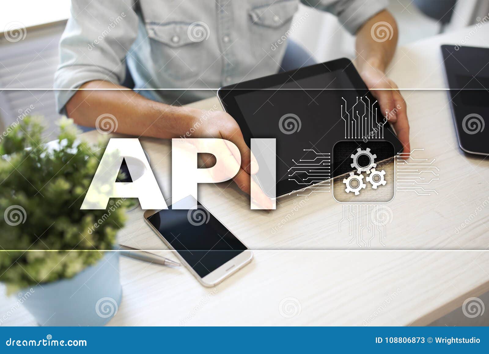 Application Programming Interface Api Software Development Concept Stock Image Image Of