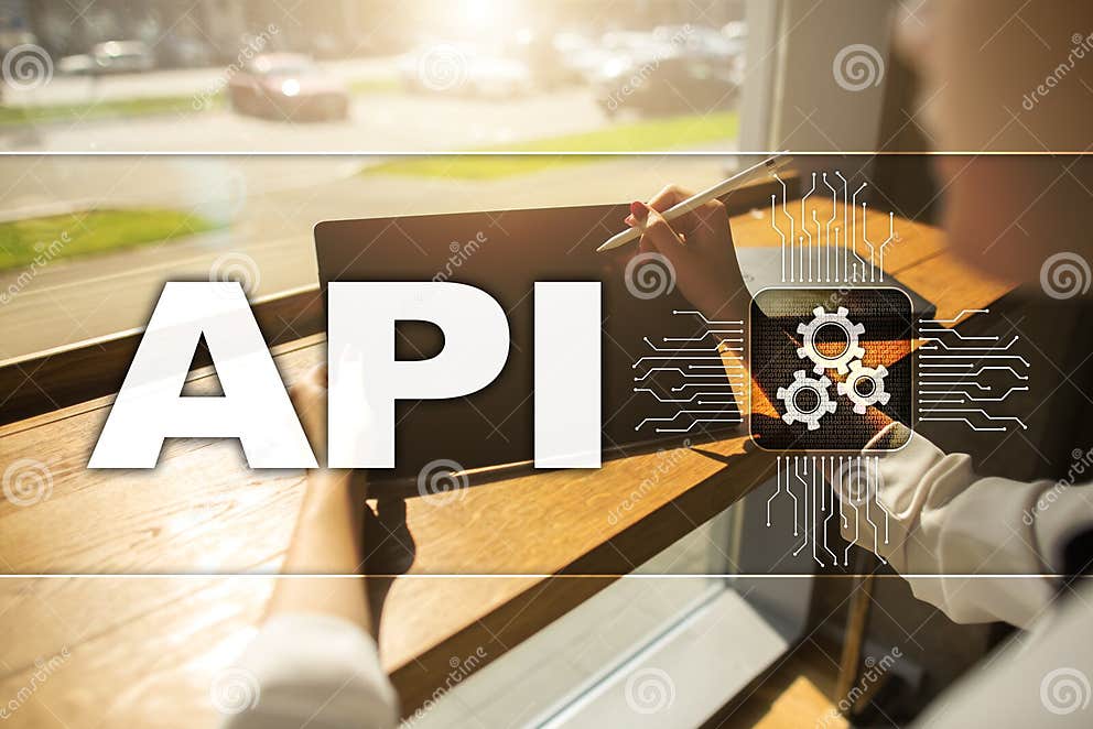 Application Programming Interface. API. Software Development Concept. Stock Photo - Image of ...