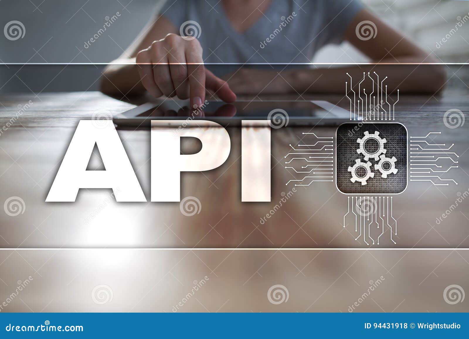 Application Programming Interface. API. Software Development Concept. Stock Photo - Image of ...