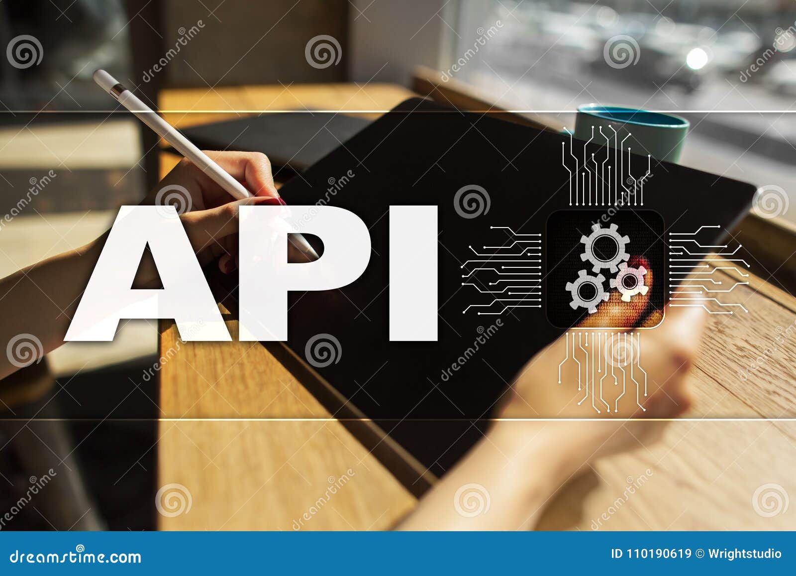 Api Application Programming Interface Function And Procedure Development Technology Concept On