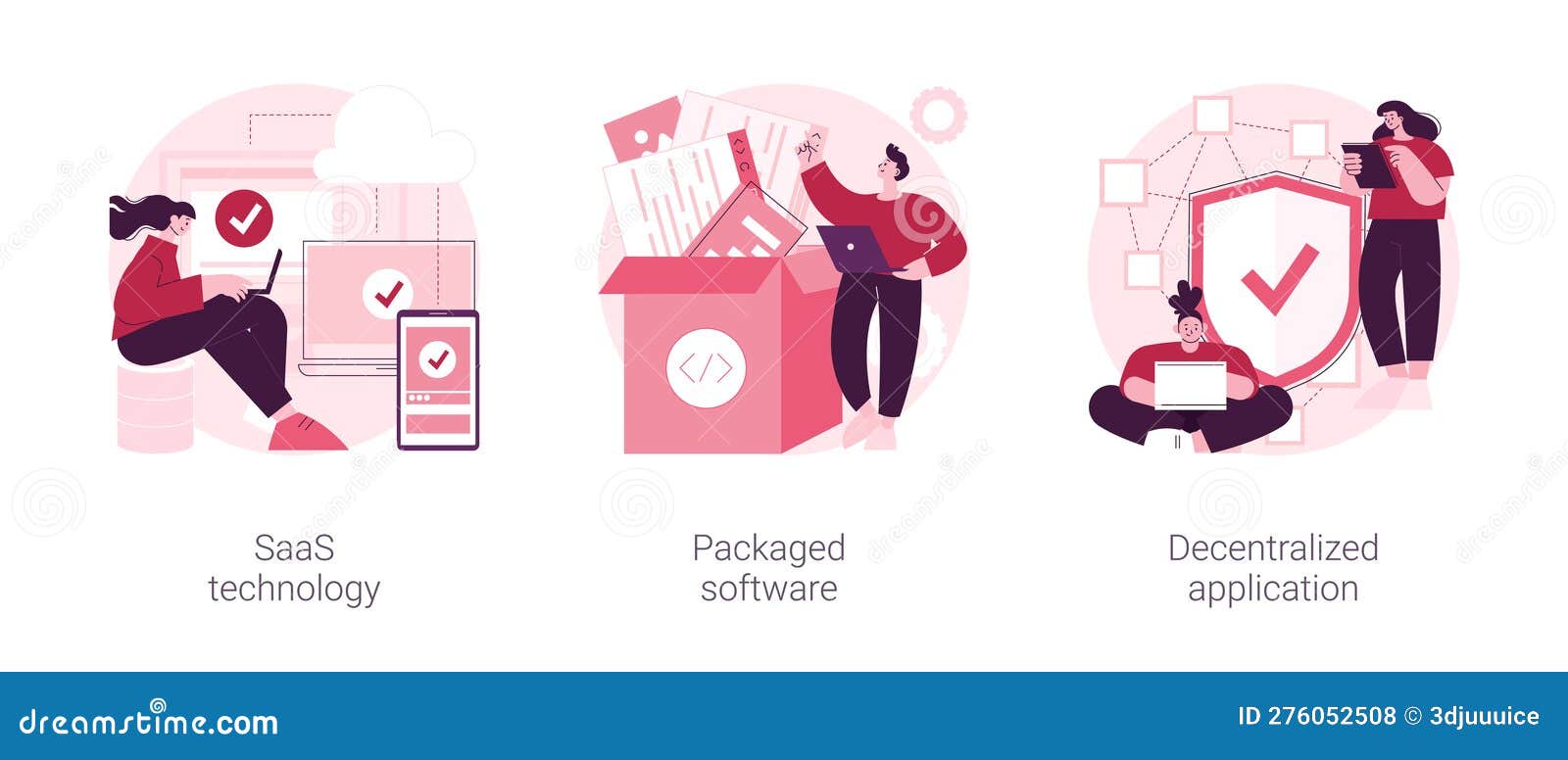 Application Service Abstract Concept Vector Illustrations. Stock ...