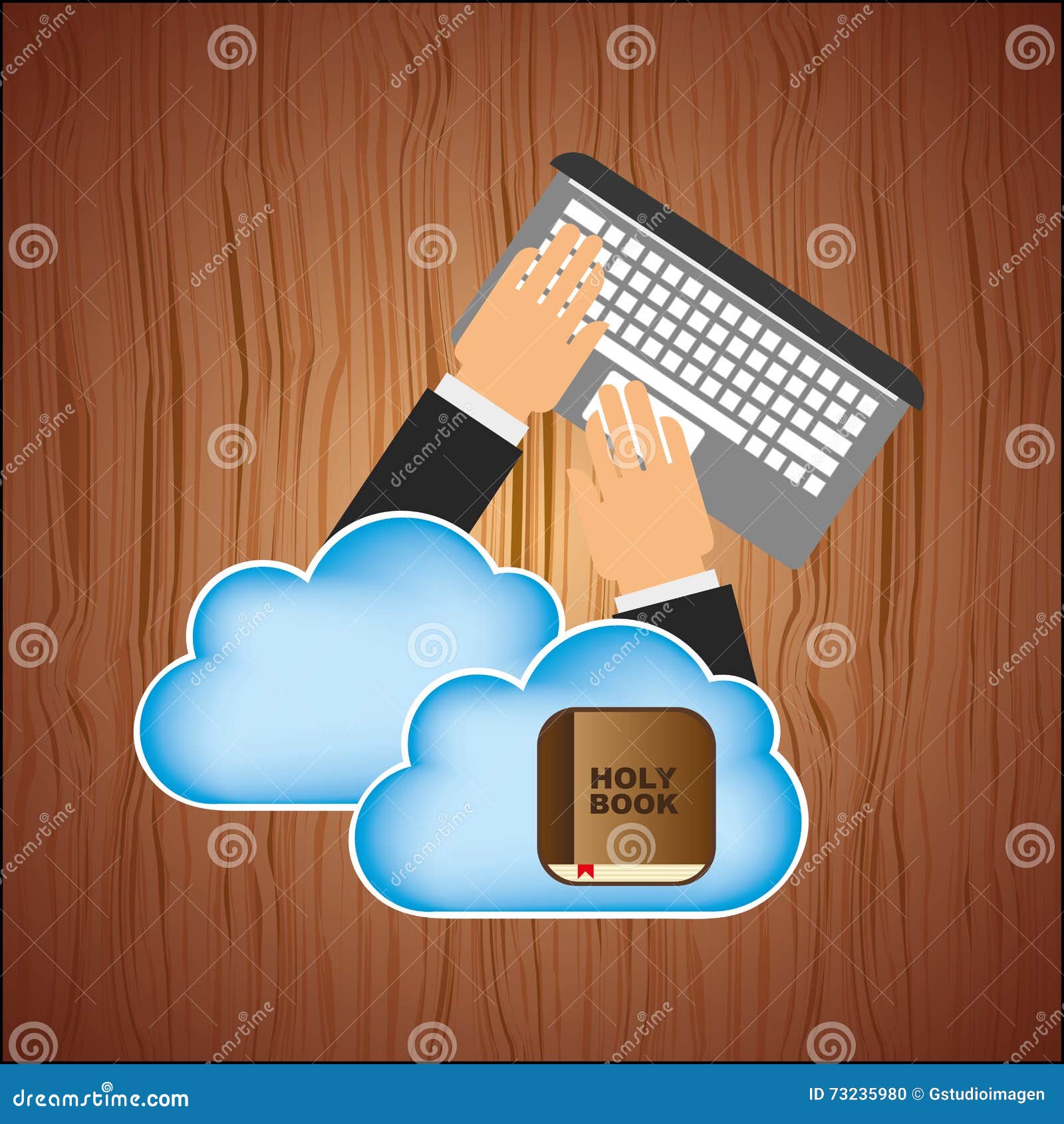 Application service design stock illustration. Illustration of ...