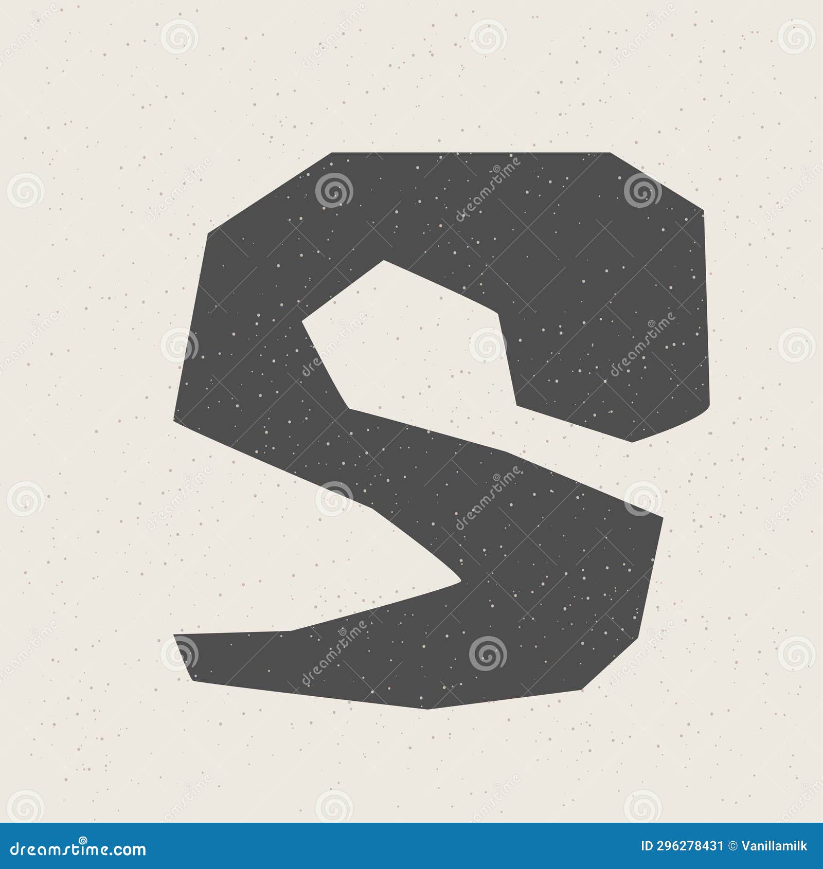 Abstract Application Shape Form Symbol Minimalist Poster Print Template ...