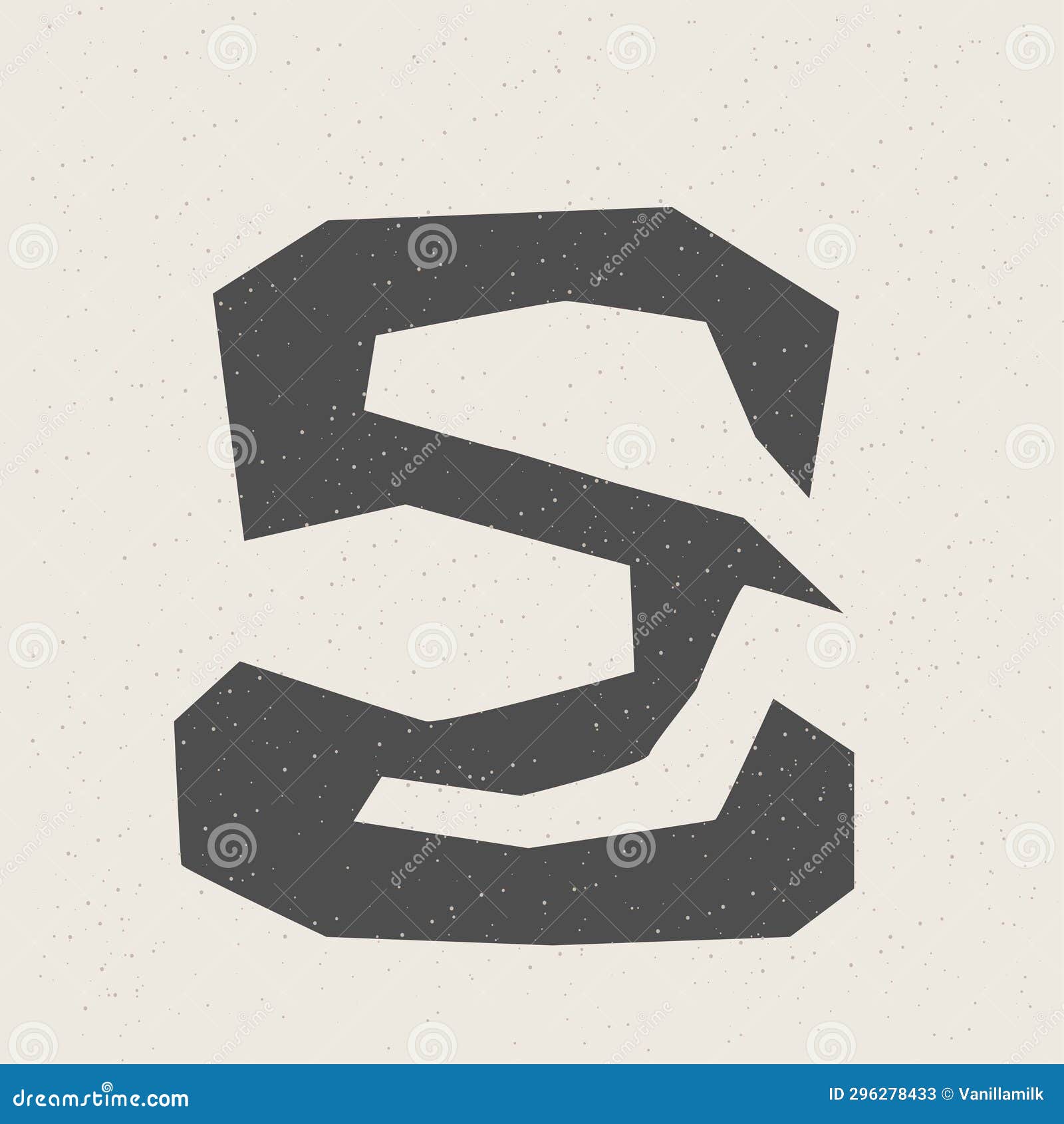 Abstract Application Shape Form Symbol Minimalist Poster Print Template ...