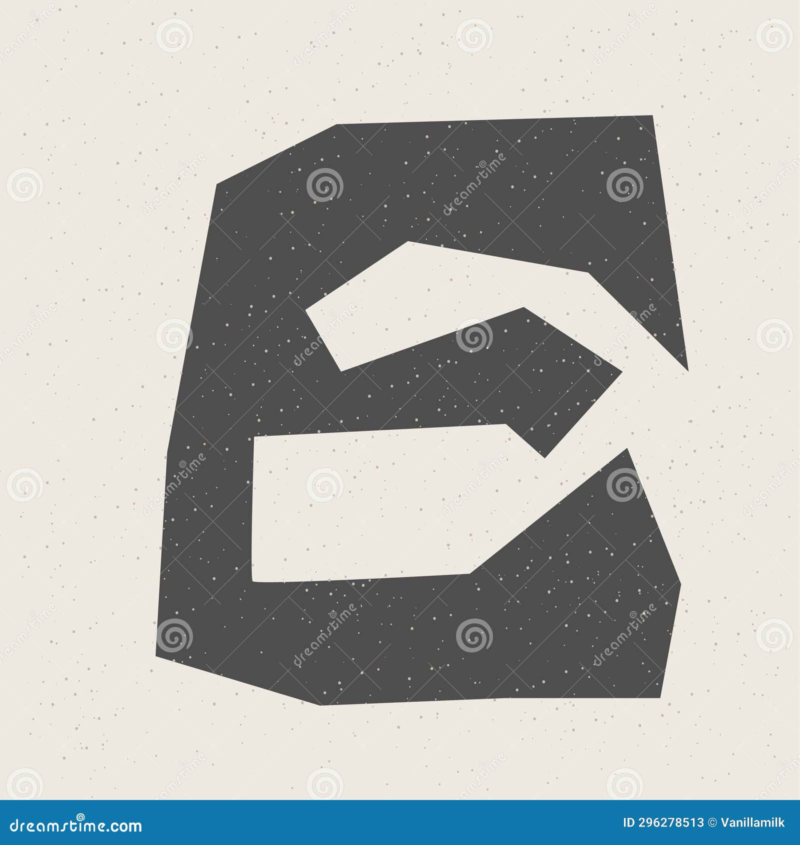 Abstract Application Shape Form Symbol Minimalist Poster Print Template ...