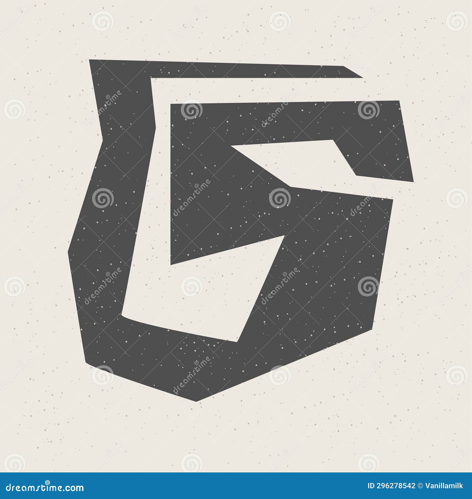 Abstract Application Shape Form Symbol Minimalist Poster Print Template ...