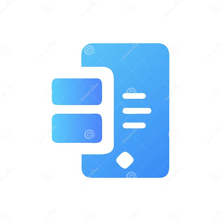 Application Software Design Icon Stock Illustration - Illustration of ...