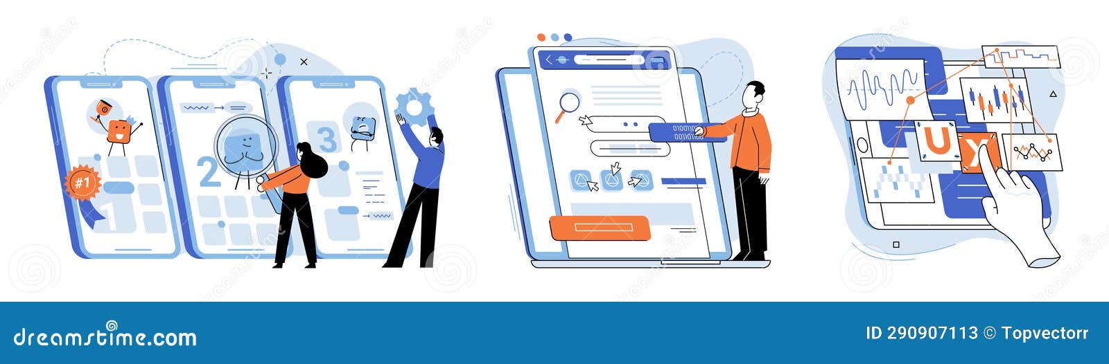 Application Testing Metaphor Vector App Test Challenge Course For Testing Apps Limits