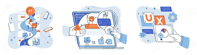 Application Testing Metaphor Vector Application Testing Crucible Where Coding Errors Are