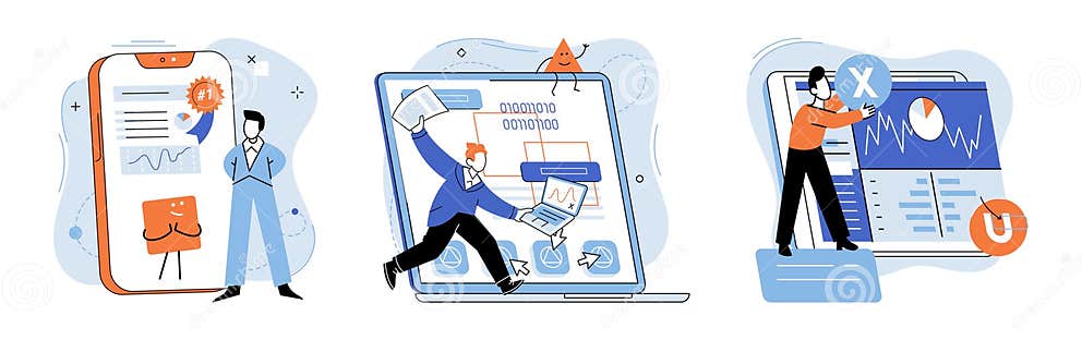 Application Testing Metaphor. Vector. Application Testing, Scale To ...