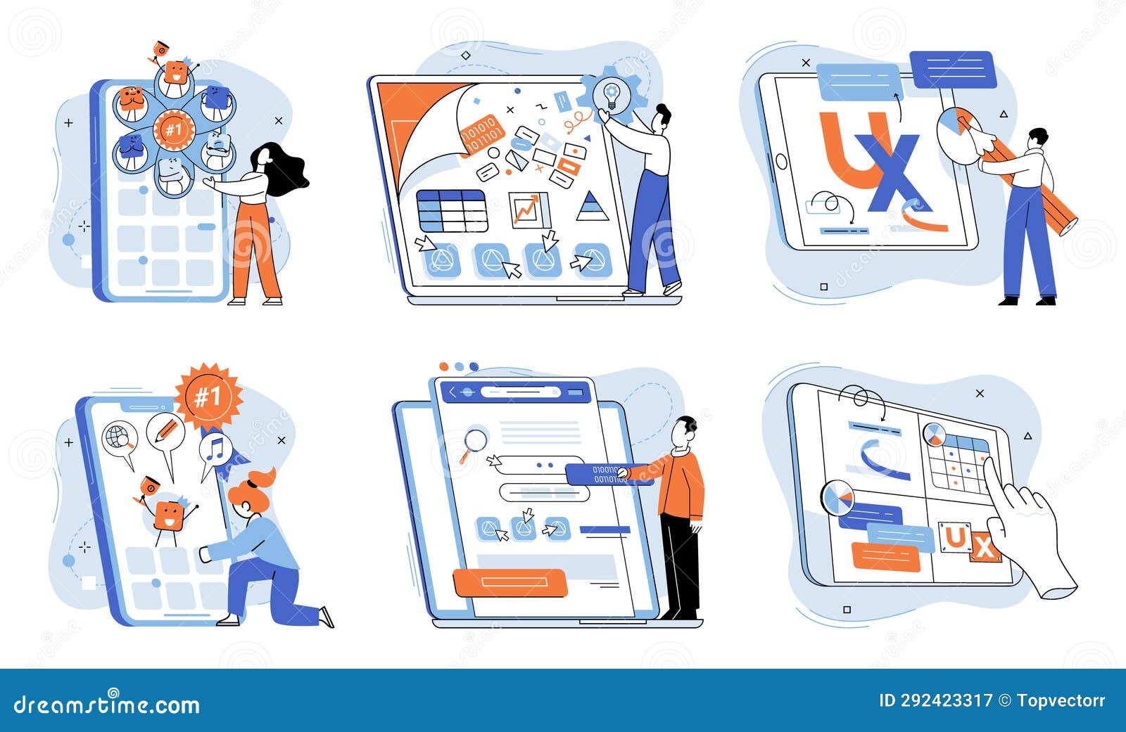 Application Testing Metaphor Vector Software Testing Debug Tool That Keeps Software